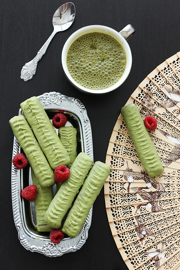 חטיפי טוויקס פטל ומאצ'ה ⋆ פיית העוגיות