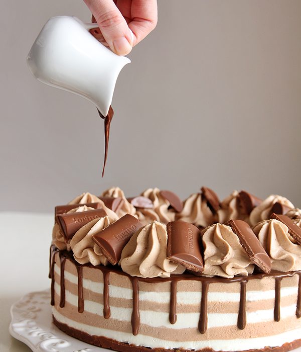 עוגת קרם טורינו וגבינה ⋆ פיית העוגיות