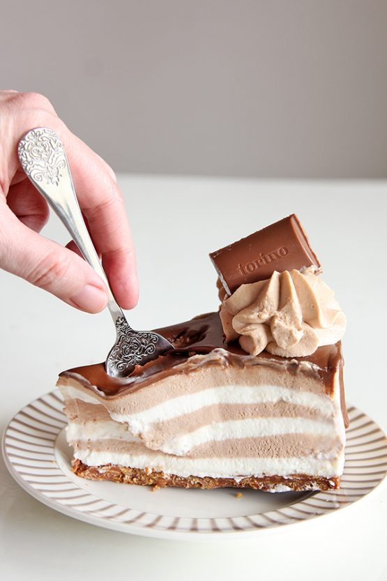 עוגת קרם טורינו וגבינה ⋆ פיית העוגיות