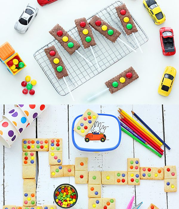 עוגיות דומינו ועוגיות רמזור ⋆ פיית העוגיות